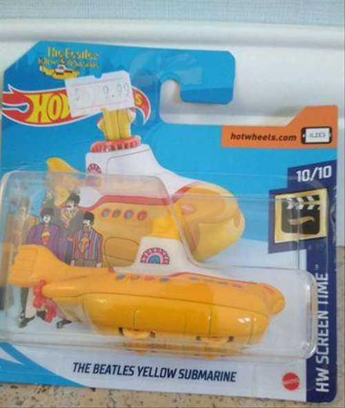 Hot Wheels. The Beatles. Yellow Submarine