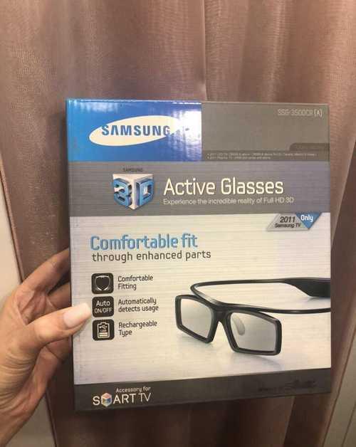 Очки Active Glasses 3D Samsung SSG-3500CR