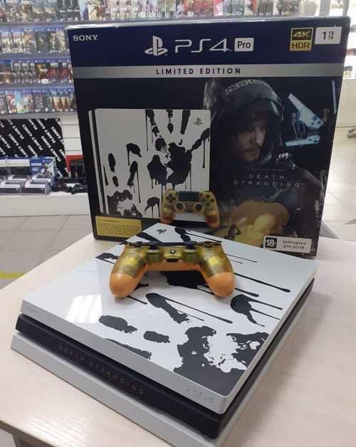 PS4 PRO Limited Edition + Гарантия до 12.01.21