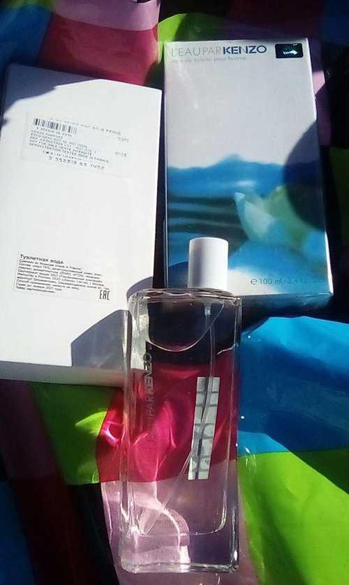 L eau par kenzo pour femme 100ml tester original