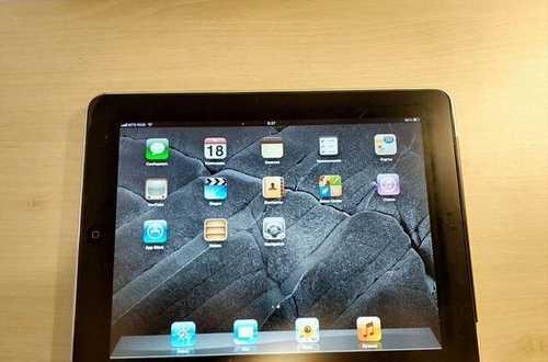 Apple iPad1 - A1337 64GB wi-fi(a/b/g/n) +3G серебр