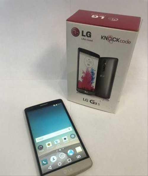 Телефон LG D724 G3 S 8Gb Gold