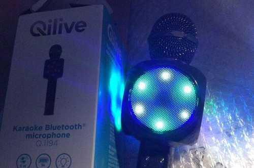 Караоке Bluetooth микрофон Qilive