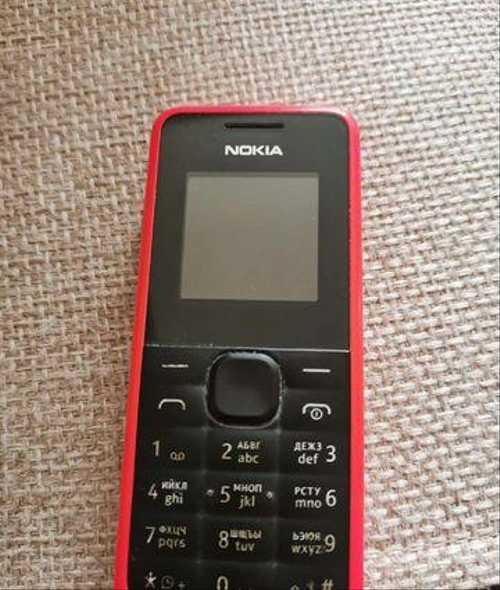 Мобильный телефон Nokia 105 Red