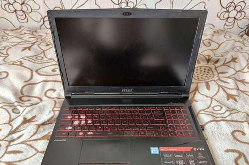 Игровой ноутбук MSI GL63 8RCS