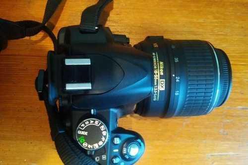 Зеркальная камера Nikon D3100 + объектив 18-200mm