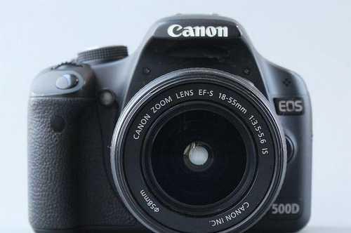 Canon 500d kit фото