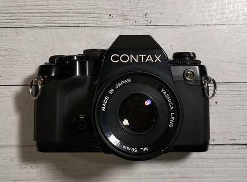 Contax 139 quartz d-6 + yashica lens 50mm 1:2