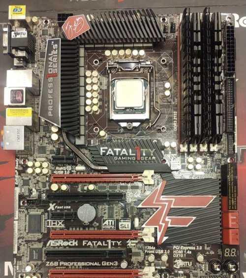 Asrock Fatal1ty Z68 Professional GenCore i7 2600K