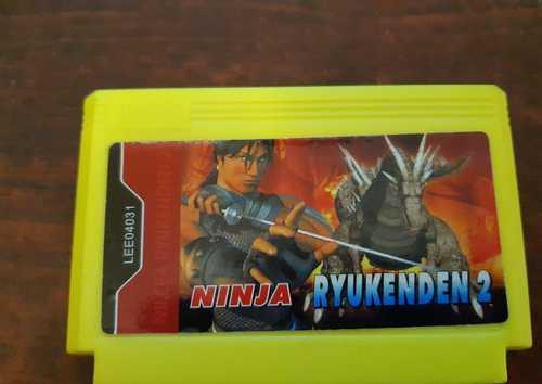 Картридж Денди Ninja Ryukenden 2 (+Contra Force)