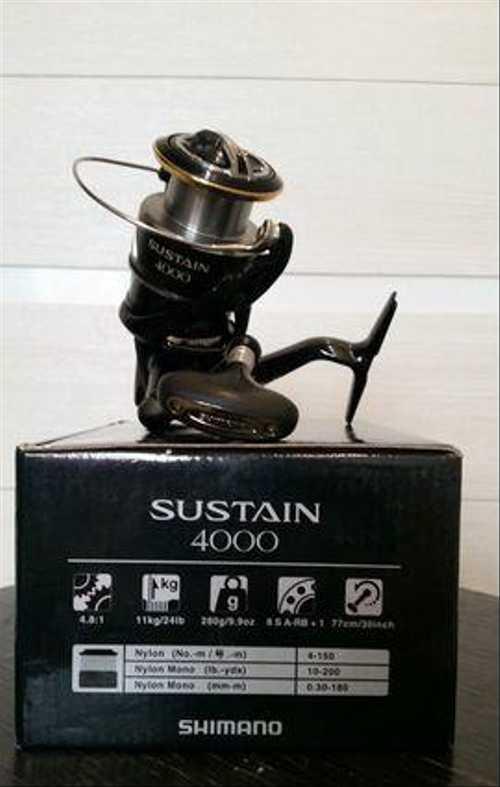Катушка shimano sustain 4000
