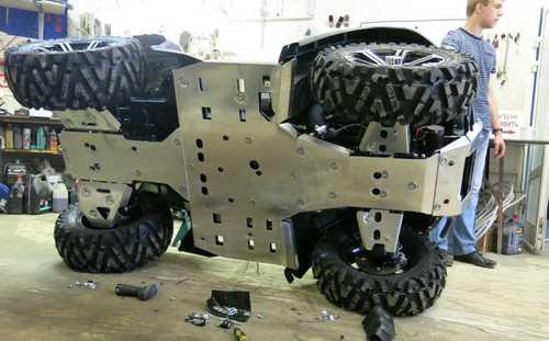 Защита днища ATV RM500-2 RM650-2 Русская механика