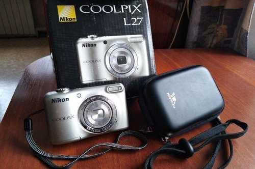Фотоаппарат nikon Coolpix L27