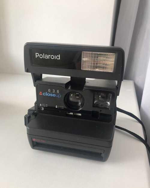 Polaroid 636 closeup. Made in the United Kingdom