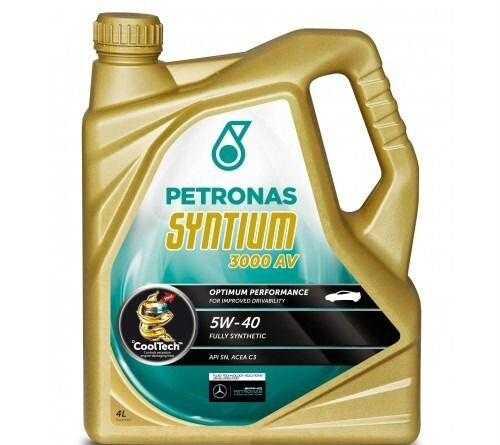 Petronas lubricants syntium 3000 AV 5W-40, 4л