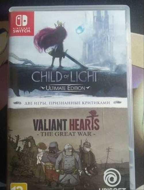 Child Of Light+Valiant Hearts Nintendo Switch