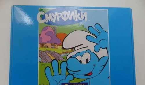 Чемоданчики с настольной игрой "Смурфики"