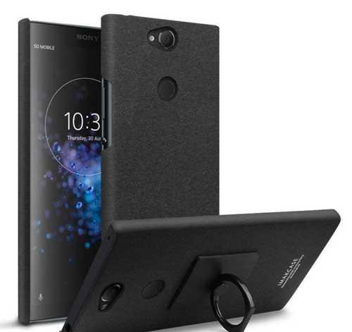 Чехол iMak Finger для Sony Xperia XA2 Plus черный