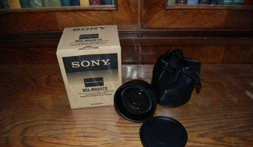 Широкоугольная линза Sony Handycam VCL-HG0872