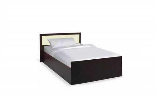 "Фиеста" кровать 900мм light (венге/лоредо)