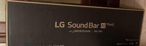 Новый саундбар LG SN11RG