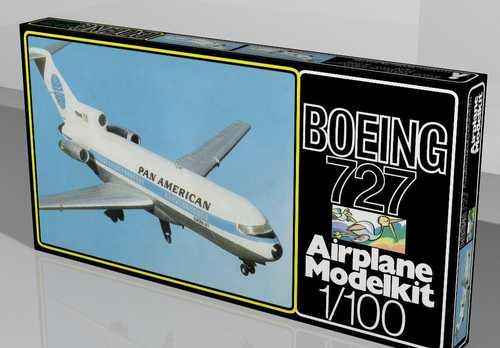 Сборная модель самолета Boeing-727 гдр Plasticart