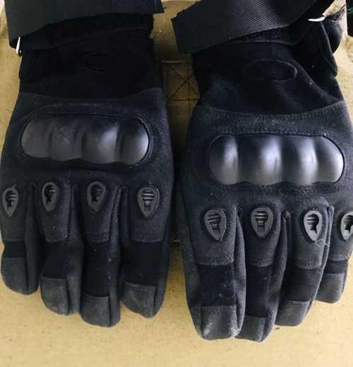 Тактические перчатки черные