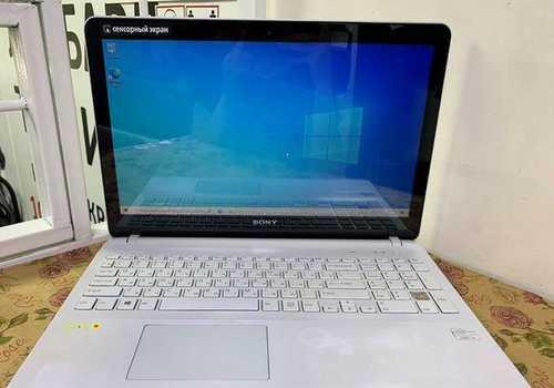 Ноутбук Sony Vaio SVF152C29V Сенсорный экран