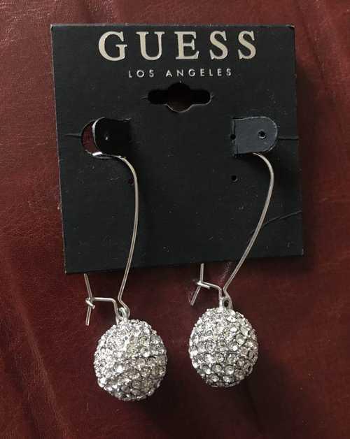 Серьги guess