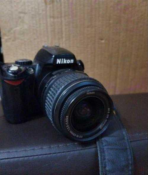 Зеркальный фотоаппарат nikon
