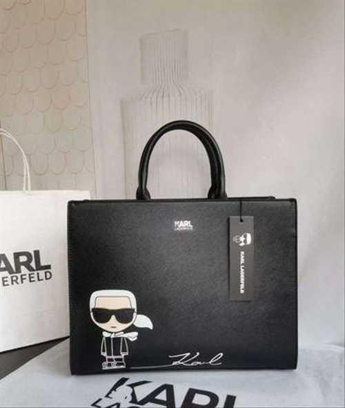 Сумка шоппер karl lagerfeld