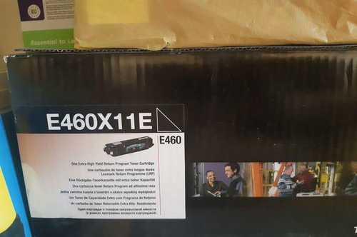 Картриджи lexmark E460X11E