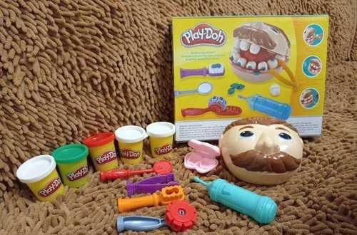Play doh набор стоматолога с пластилином