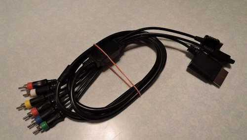 Компонентный кабель для PS2/PS3/Xbox 360/Wii