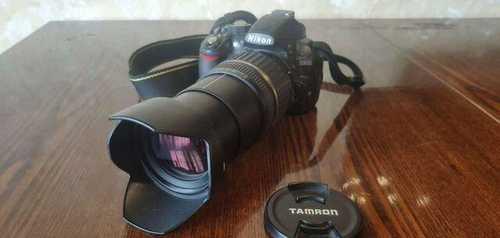 Фотоаппарат зеркальный D3100 и Tamron AF 18-200mm