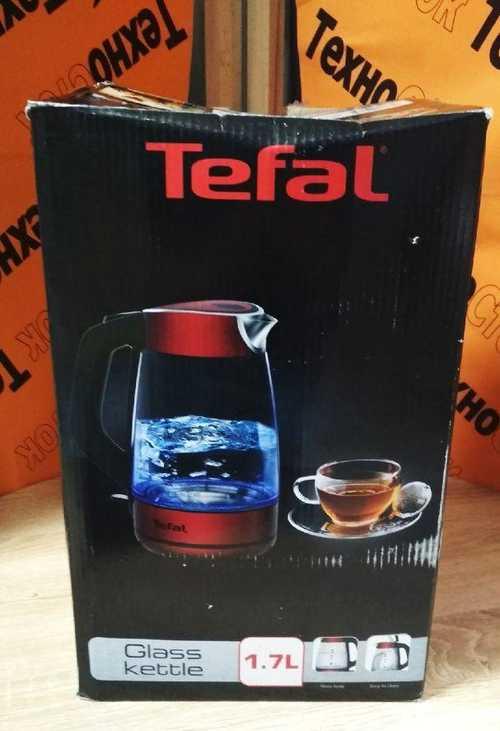 Чайник Tefal glass kettle KI520530
