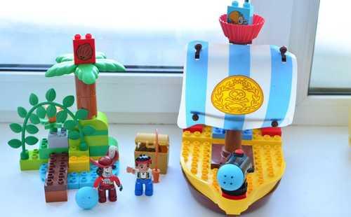 Lego duplo 10514 пиратский корабль джейка