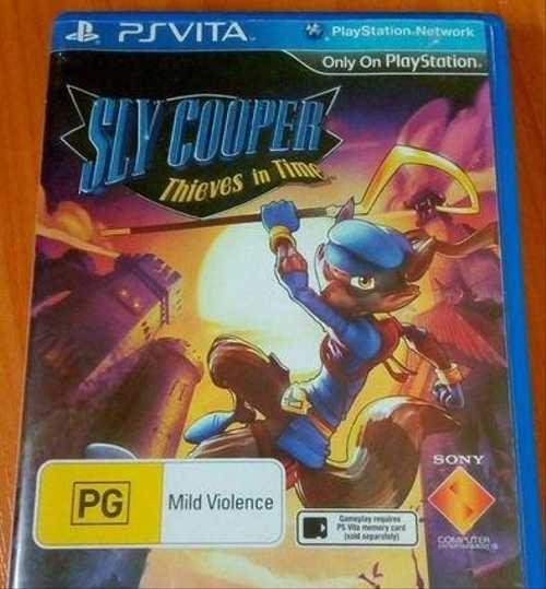 Игра Sly Cooper:Прыжок во времени для PS Vita