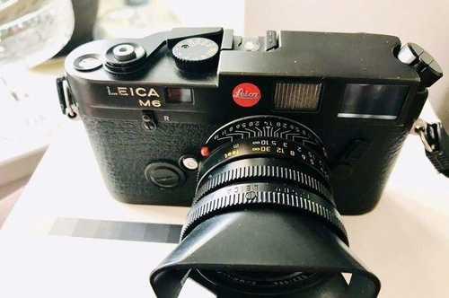 Плёночный фотоаппарат Leica M6