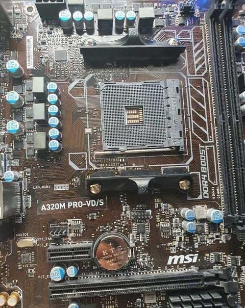 Msi a320m pro vd s