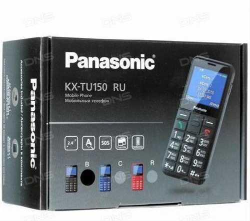 Сотовый телефон Panasonic KX-TU150 черный