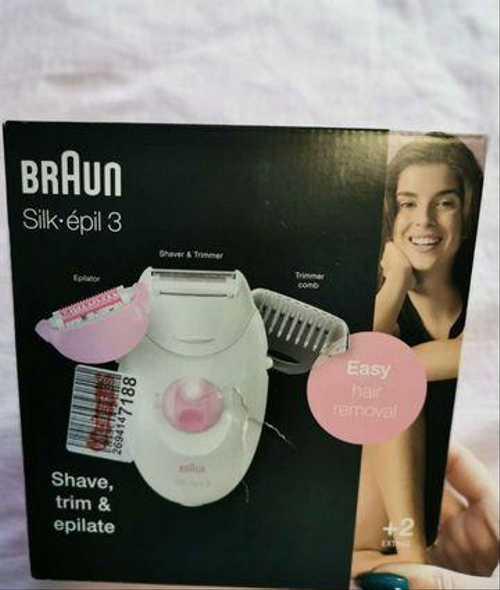 Эпилятор Braun silk epil 3 3270