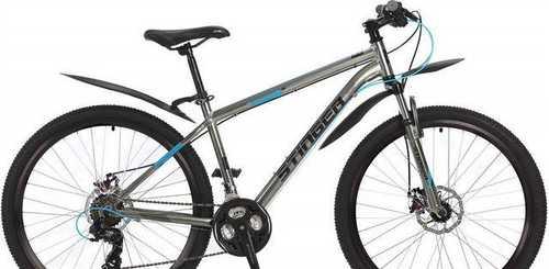 Велосипед Stinger 27.5"Graphite D рама алюм.21 ск
