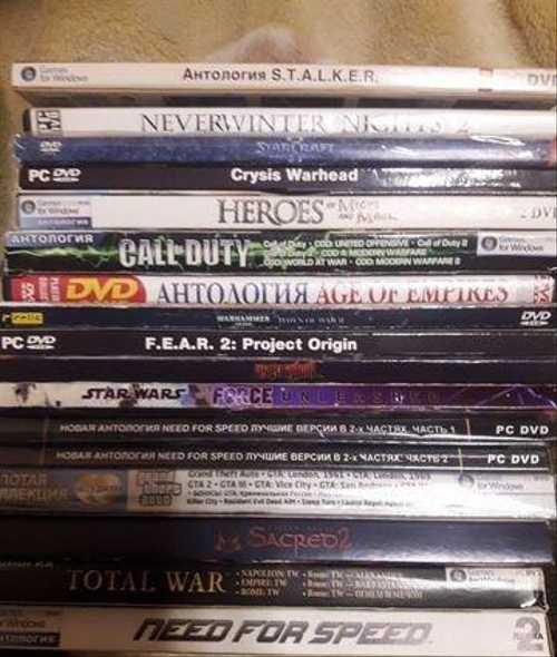Dvd диски. Игры