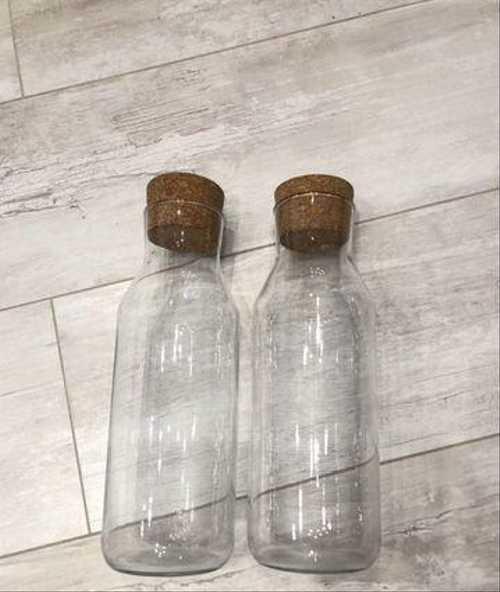 Бутылка IKEA графин с пробкой