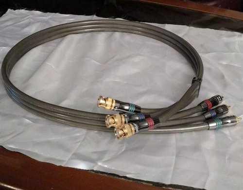 QED quinex reference SR-CV BNC-RCA component cable