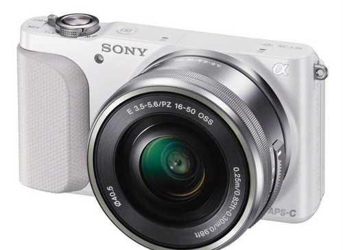 Фотоаппарат системный Sony Alpha NEX-3N Kit White