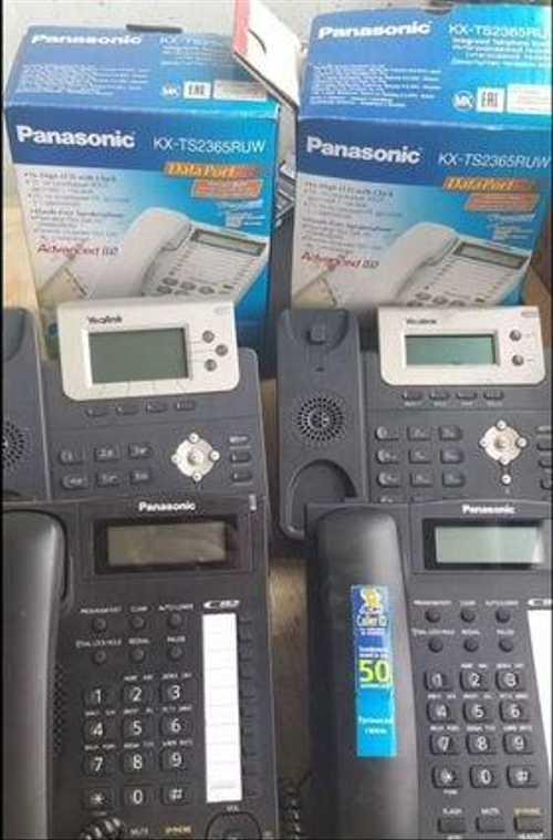 Телефоны Panasonic; ресиверы для спутникового тв