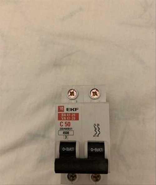 Автоматический выключатель EKF C50