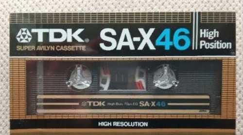 Аудиокассеты TDK SA-X 46 и TDK SA 46